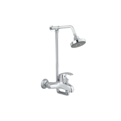 Super Asia Silver Series 7 Pieces Swan Lever Complete Bath Set - Super ...